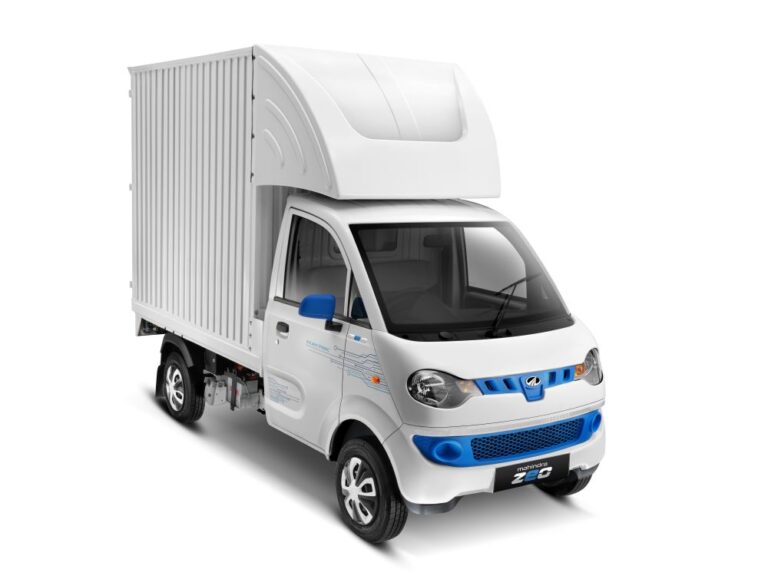 Mahindra ZEO 4W e-SCV with fast charging launched